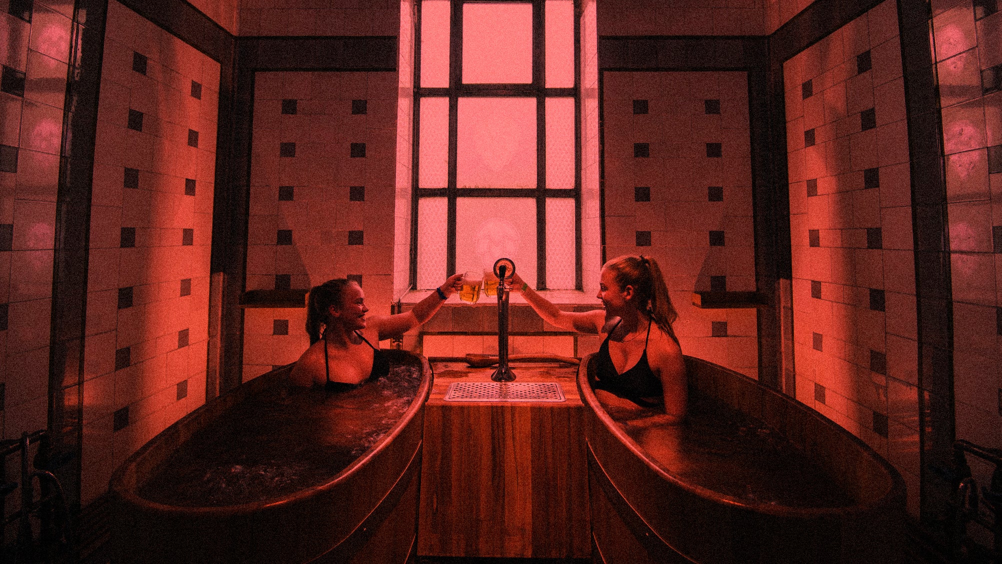 AN ENTIRE FUCKING BATH OF BEER - COVER YOURSELF IN THE GOOD STUFF LADS ...